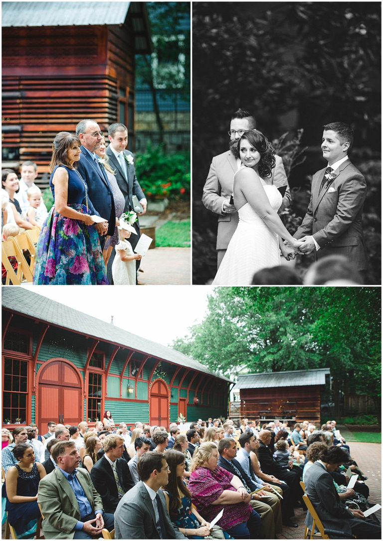 Trolley Barn Wedding - Atlanta Wedding Photographer