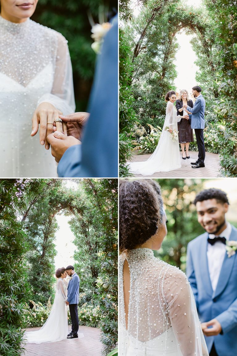 Modern Dusty Blue Wedding at Ships Of The Sea - Izzy + Co. Photography