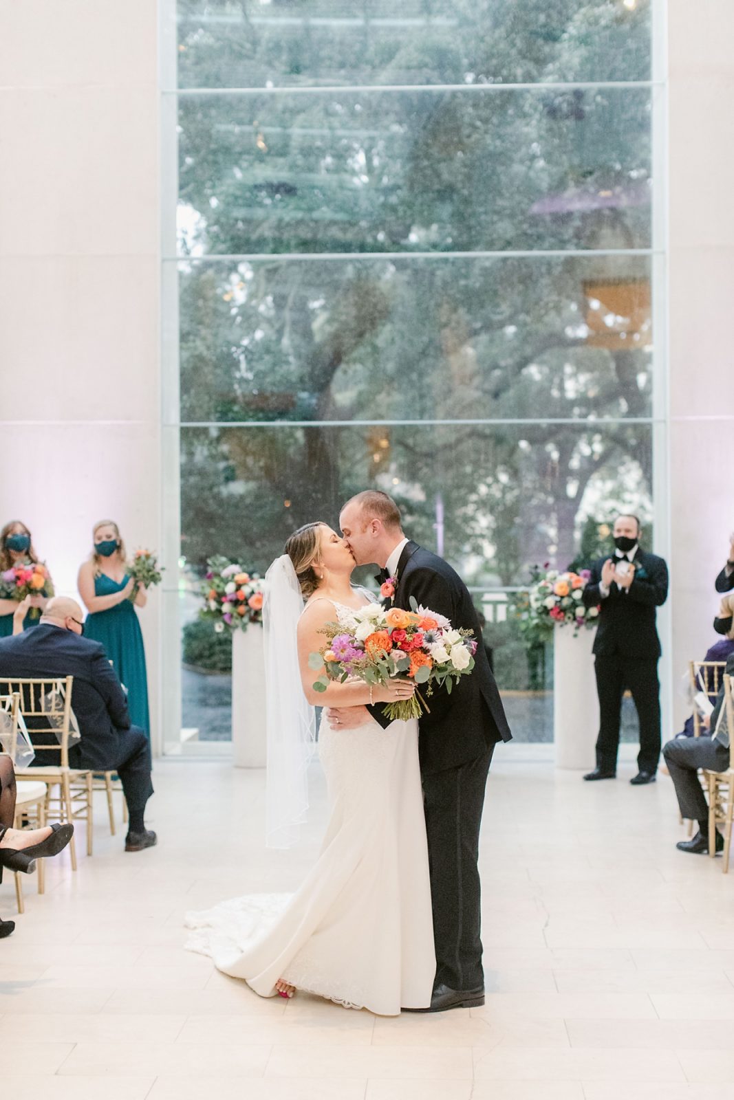 Colorful Wedding at The Jepson Center - Izzy + Co. Photography